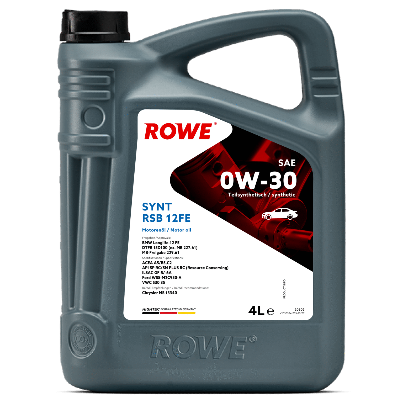 MOTOR OIL – ROWE Motor Oil