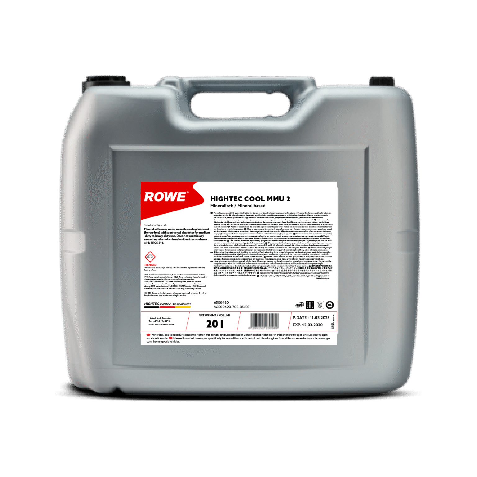 HomePage - ROWE Motor Oil