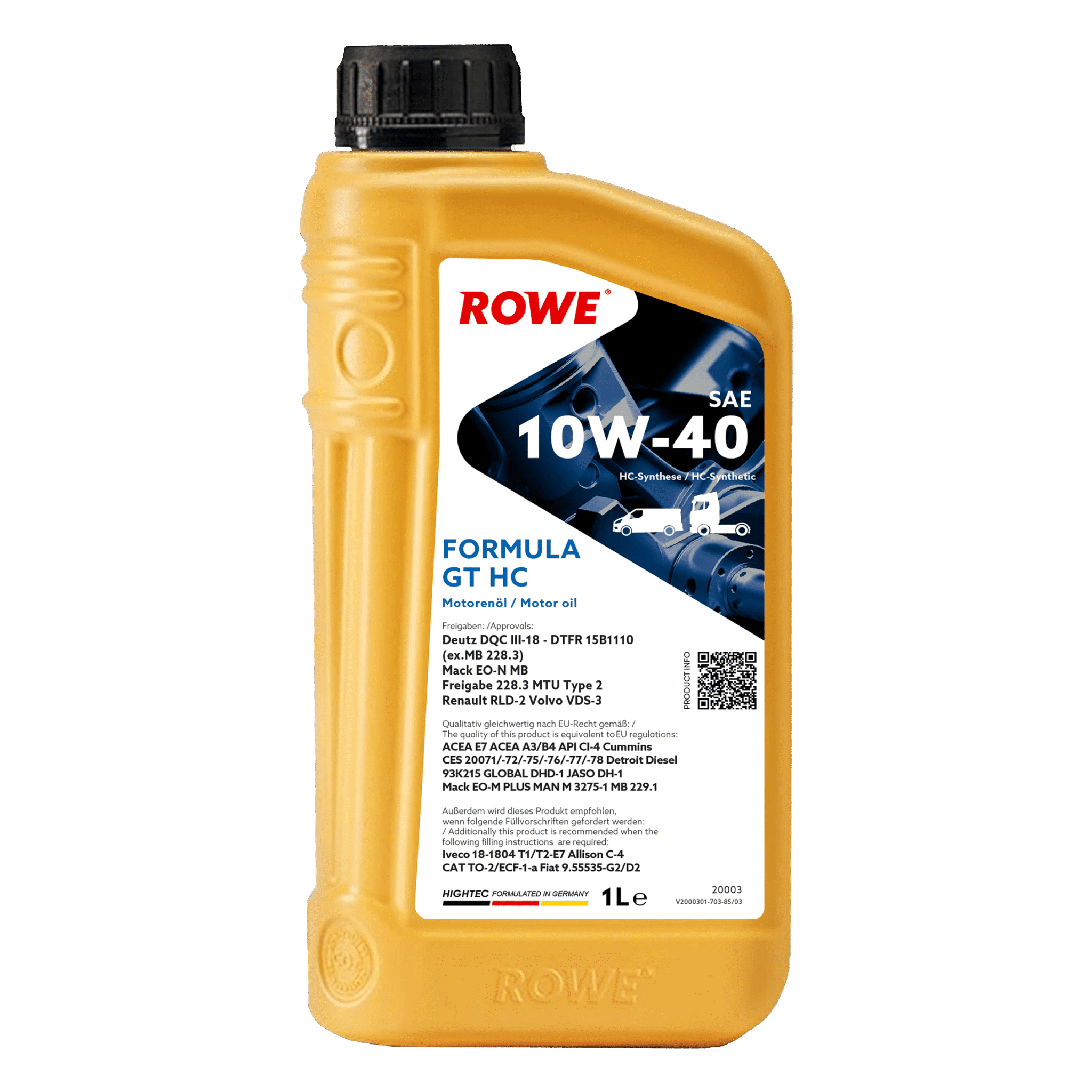 MOTOR OIL – ROWE