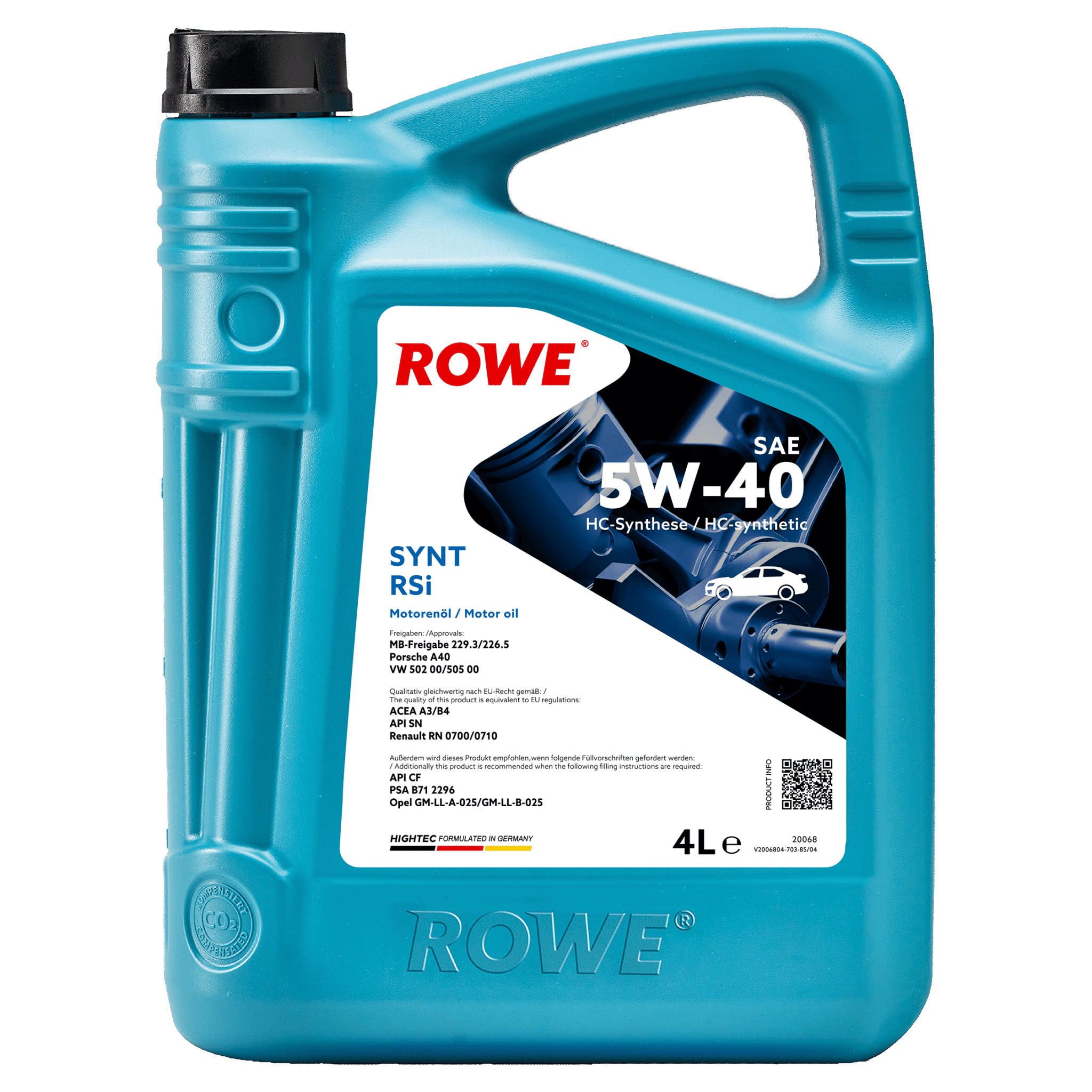 HomePage - ROWE Motor Oil