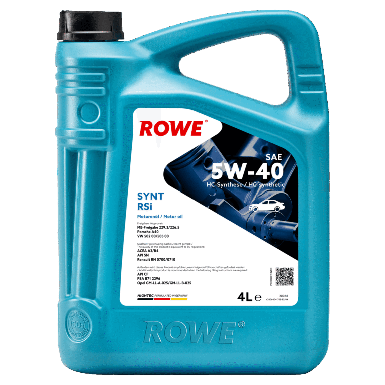 HomePage - ROWE Motor Oil
