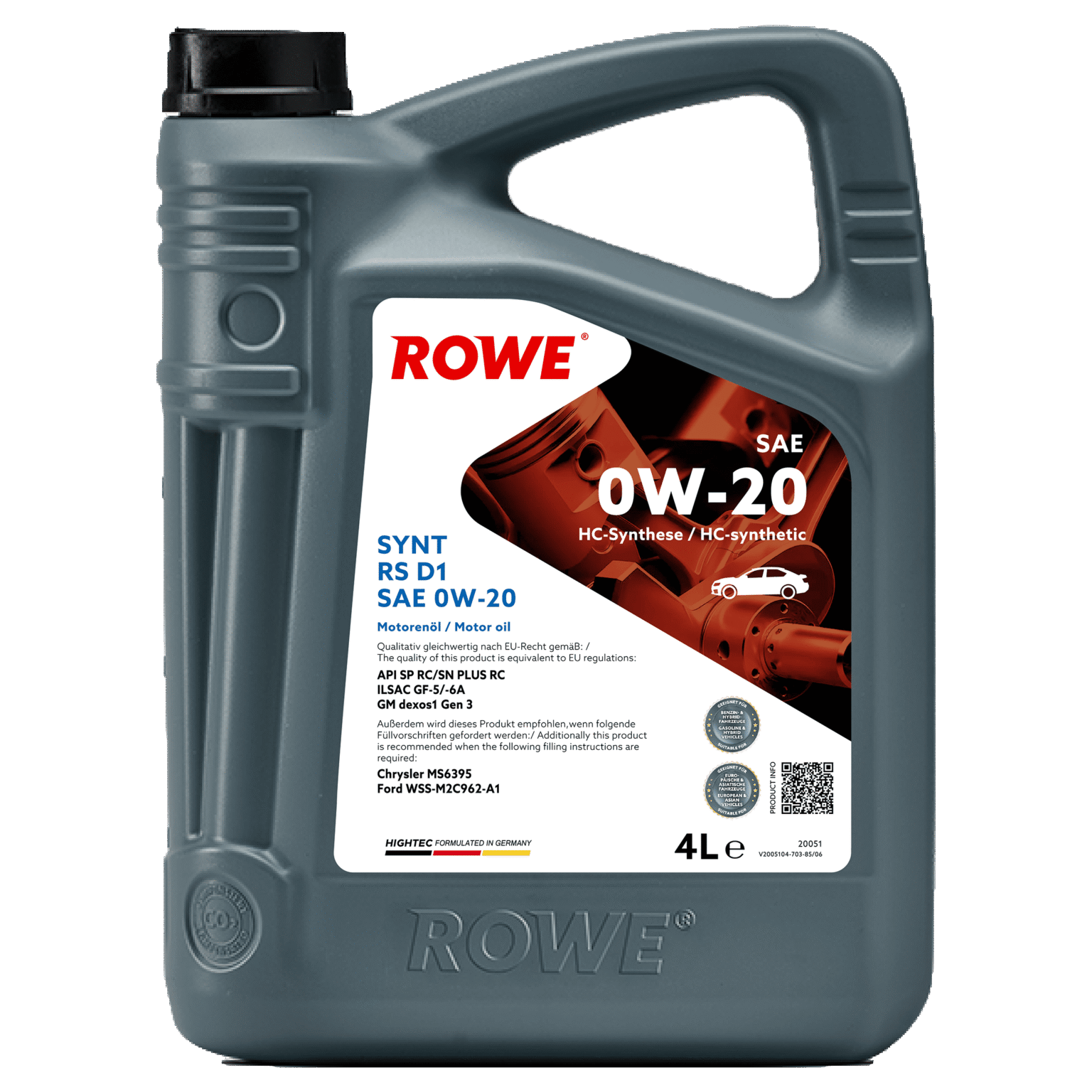 HomePage - ROWE Motor Oil