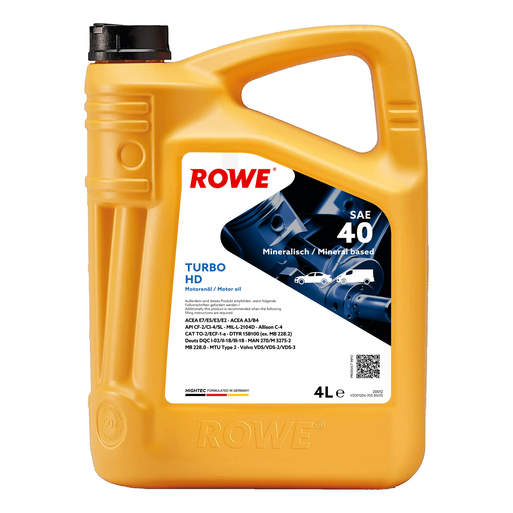 HomePage - ROWE Motor Oil